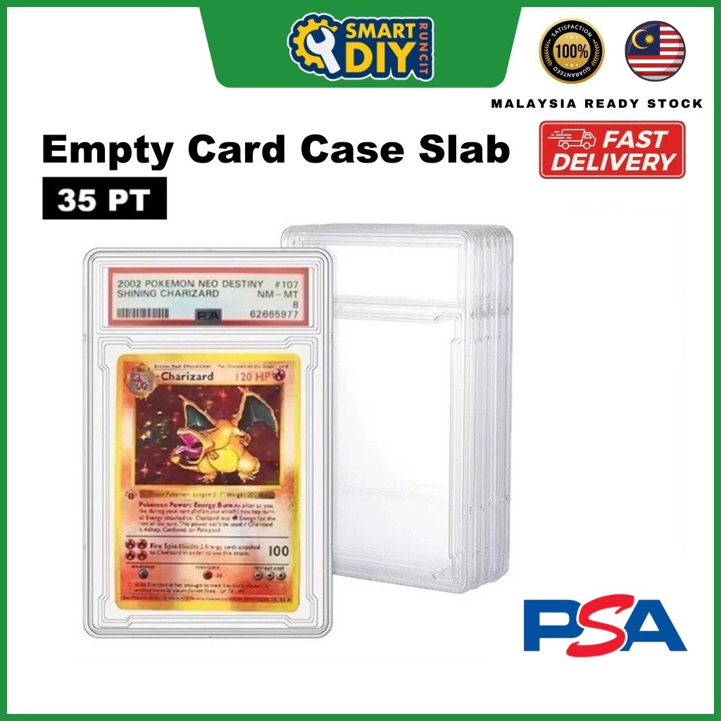Card Case Slab PSA Style Graded Card Holder UV Resistant 35PT for ...