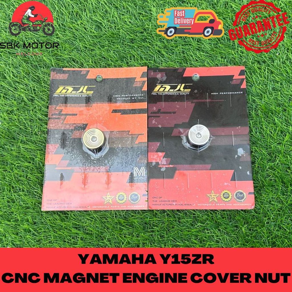 INJL Yamaha Y15ZR CNC Magnet Engine Cover Nut Skru Penutup Magnet Motor ...