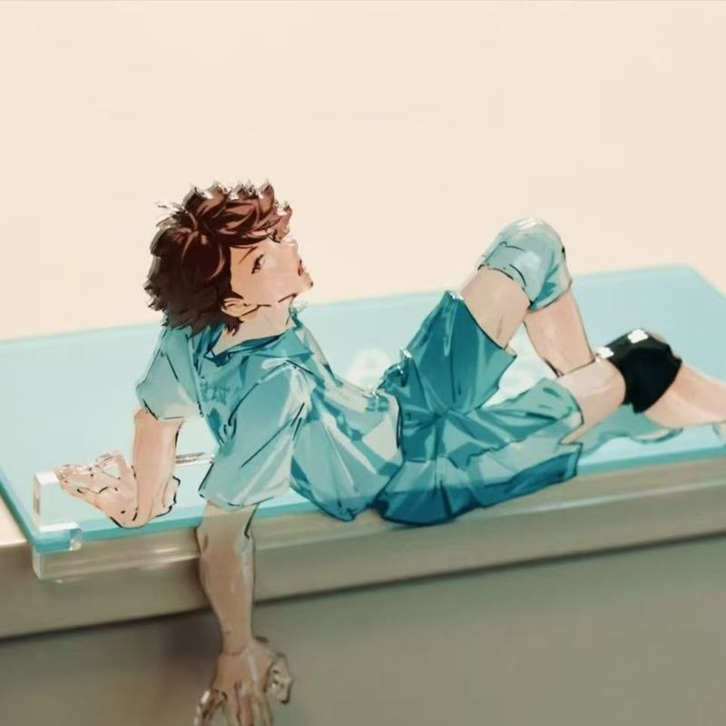 2026 Haikyuu Sitting Acrylic Stand Oikawa Tooru Anime peripheral Boy ...