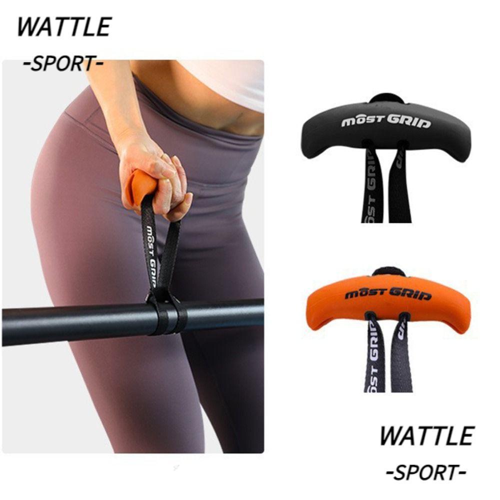 WATTLE A Pair Pull Up Handles, TPE Non-Slip Surface Pull Up Grips ...