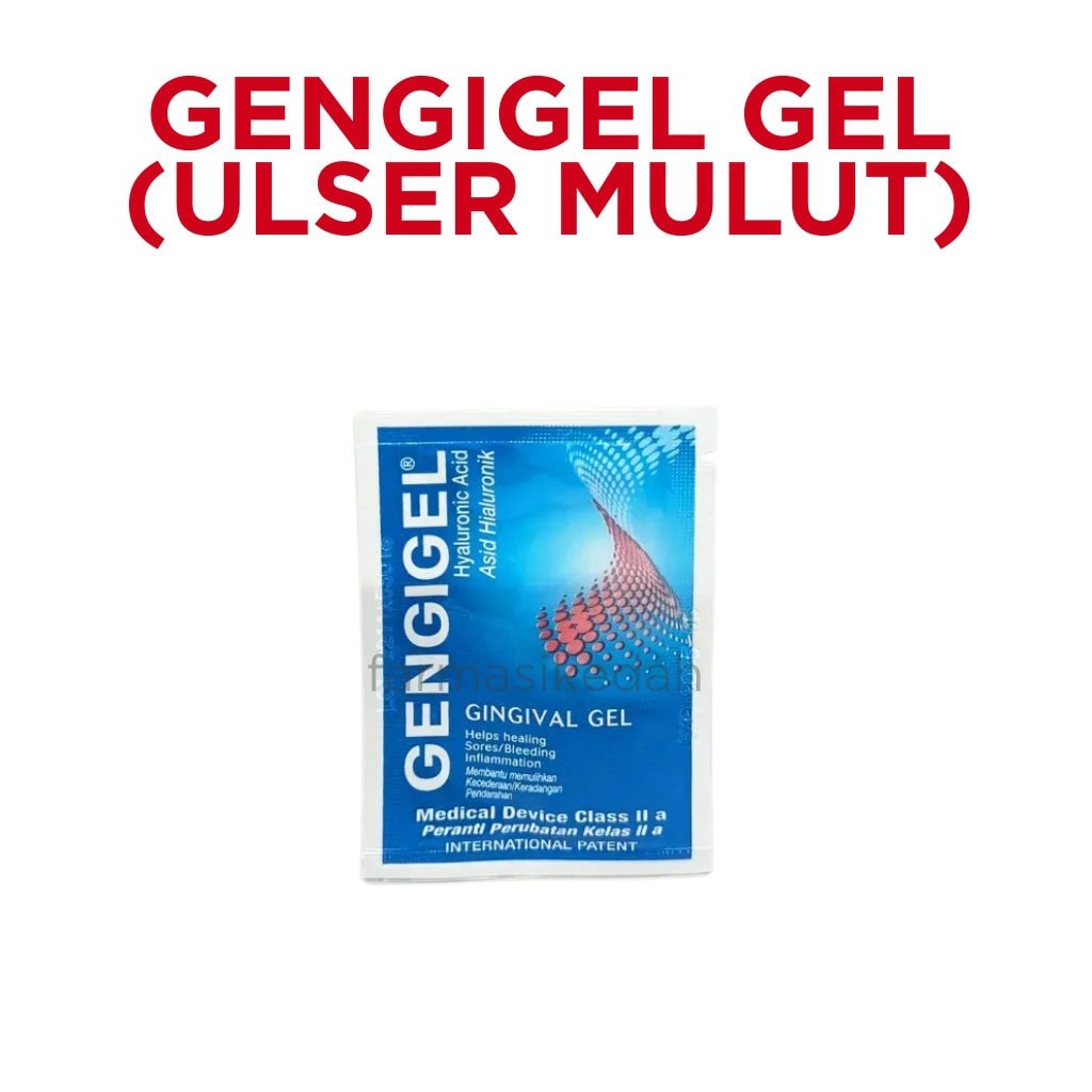 Gengigel Gel 1g (Sachet) | Ubat Gel Sapu Bengkak Sakit Luka Gusi ...