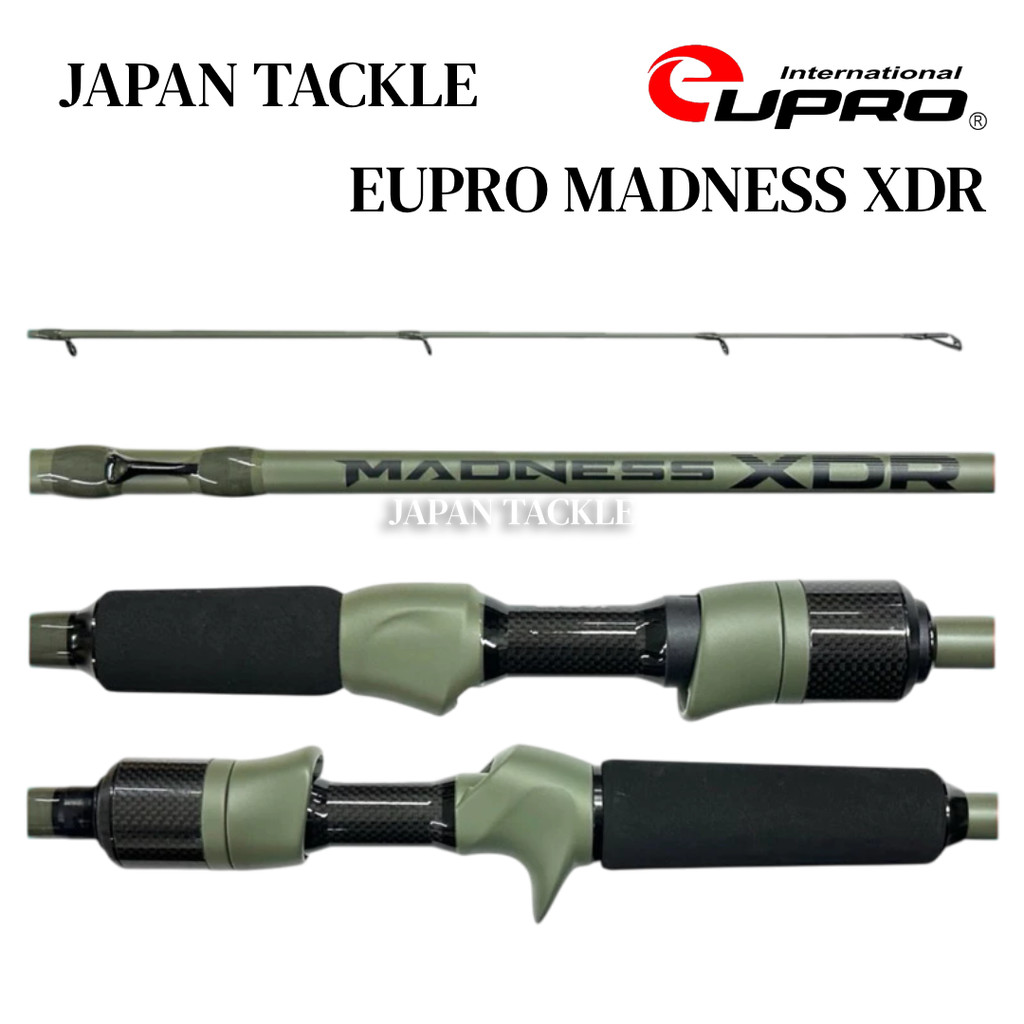 EUPRO MADNESS XDR SPINNING AND CASTING FISHING ROD TWO PIECE | Shopee ...