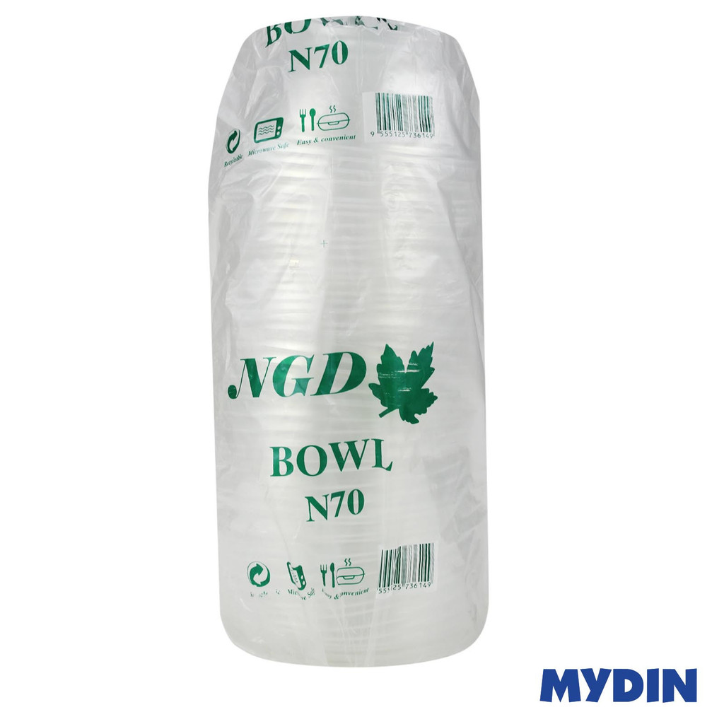 Eco Mangkuk Plastik N70 (50 keping) | Shopee Malaysia