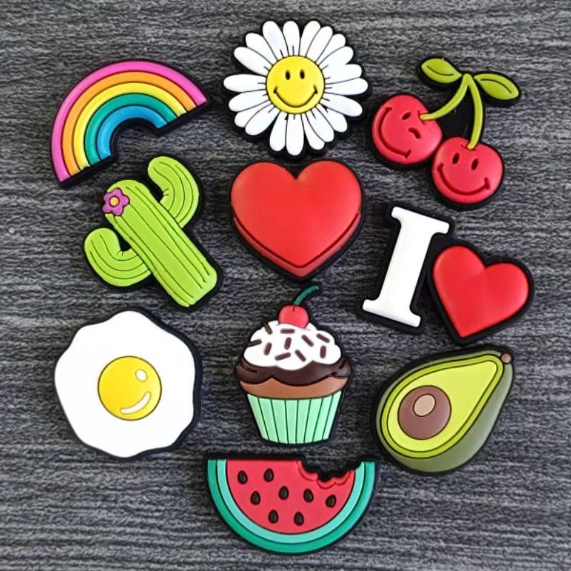 Shoe Buckles - Anime, Pokémon, Flower & Cartoon Designs | Suitable for ...