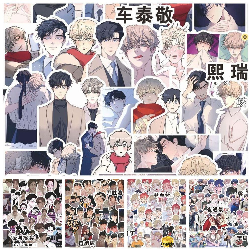 ROTUR 1 Set Painter of The Night Sticker, Heeseo Korean BL Manga BL ...
