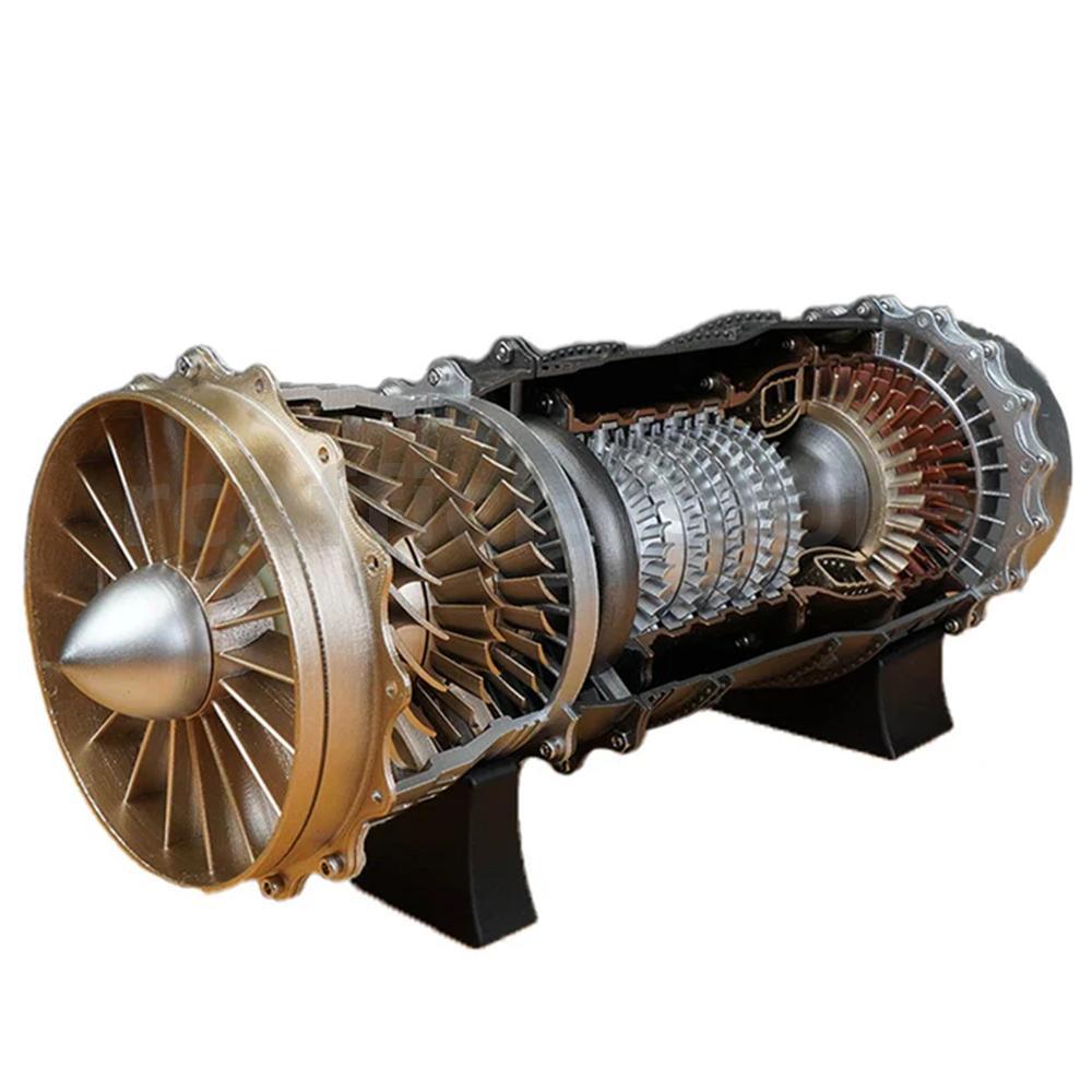 NIKOLATOY 1/20 WS-15 Turbofan Frighter Engine Model DIY Assembly Kit ...