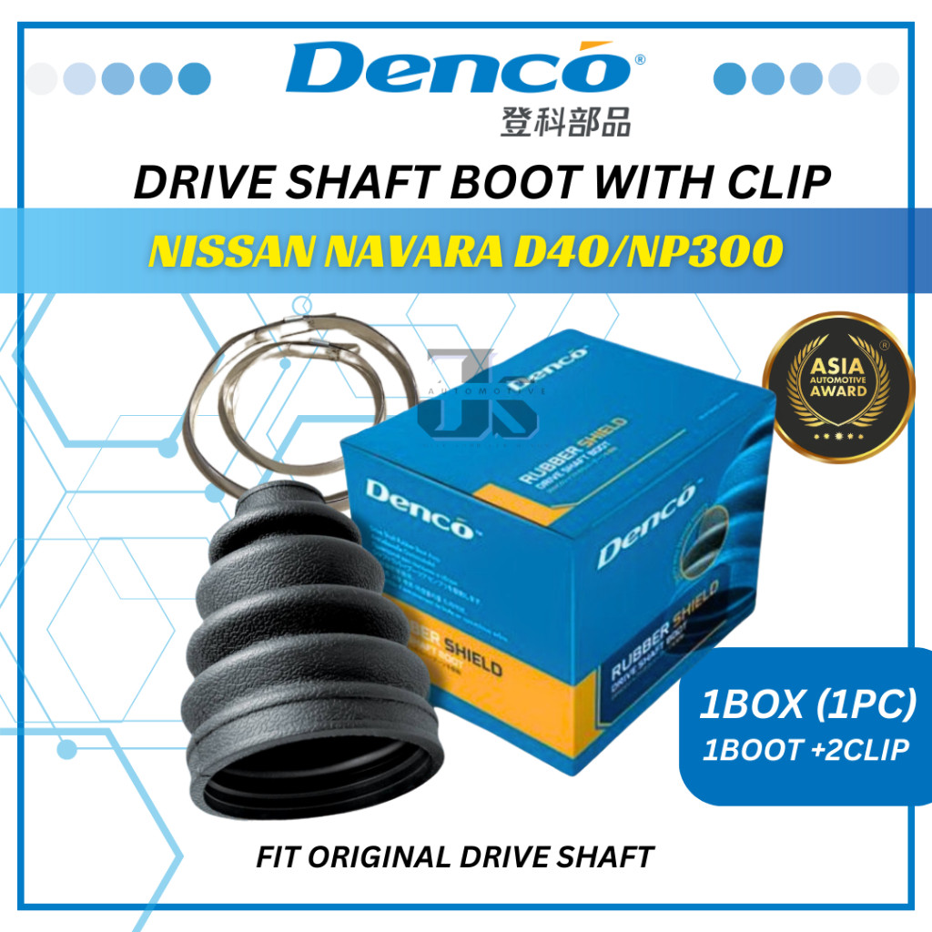 DENCO NISSAN NAVARA D40/ NP300 Drive Shaft Boot Inner & Outer | Shopee ...