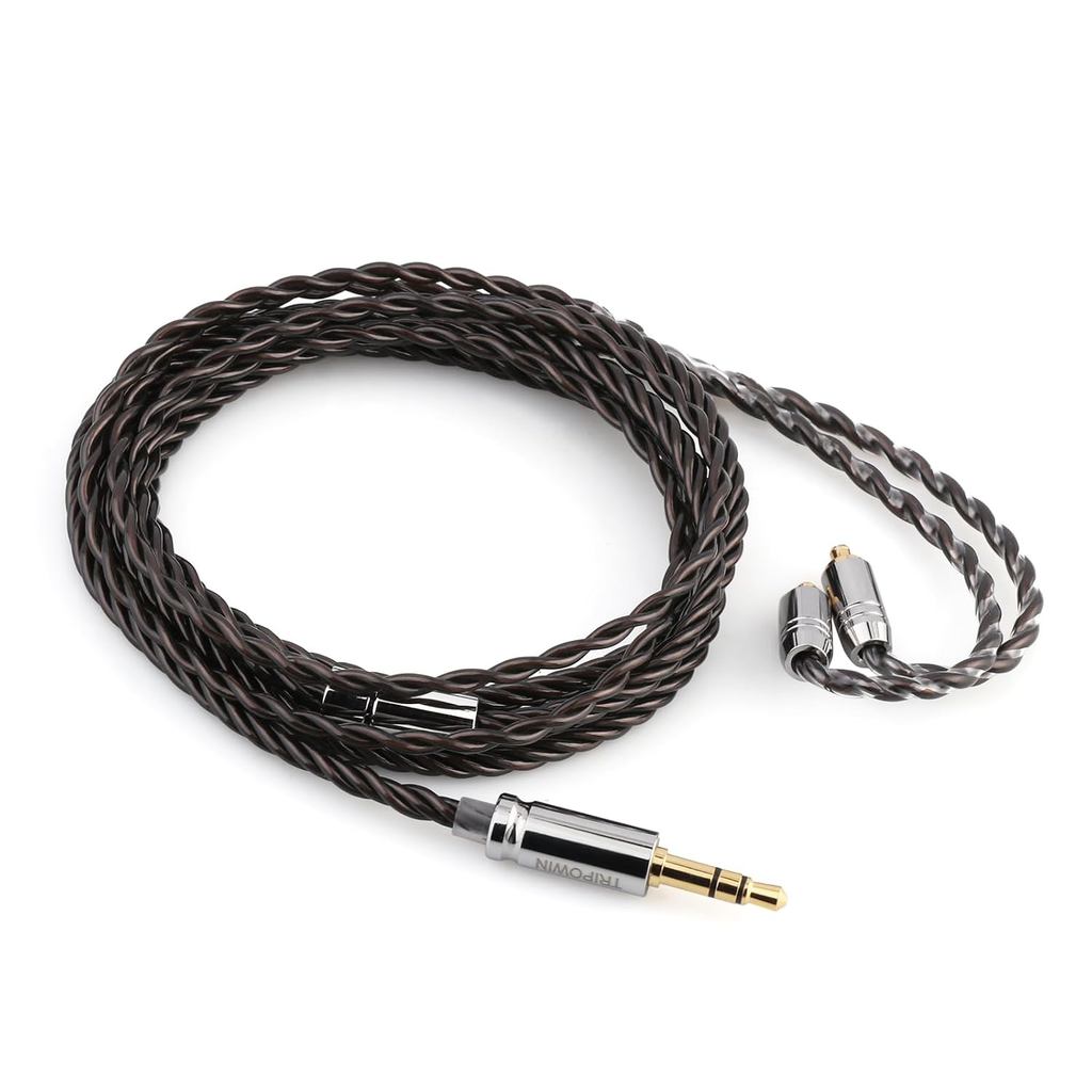 Linsoul Tripowin Mirage IEM Cable,30AWG OCC 4N HiFi IEM Upgrade ...