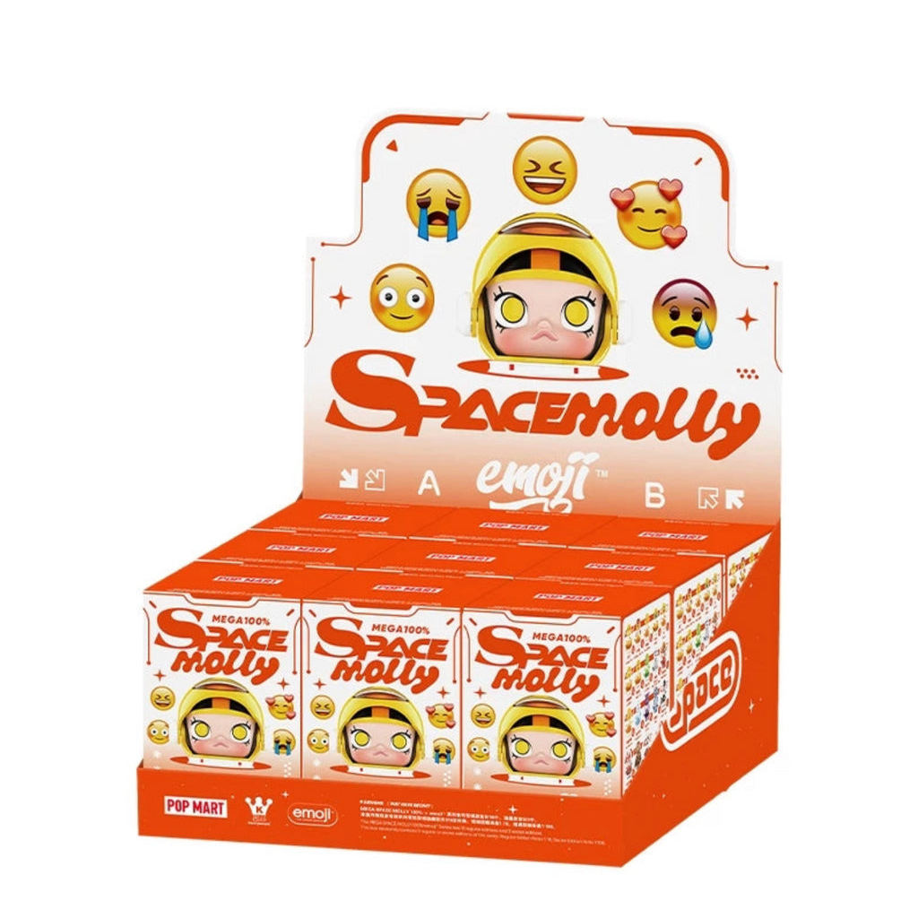 POP MART MEGA SPACE MOLLY 100% × emoji Series (Blind Box) | Shopee Malaysia