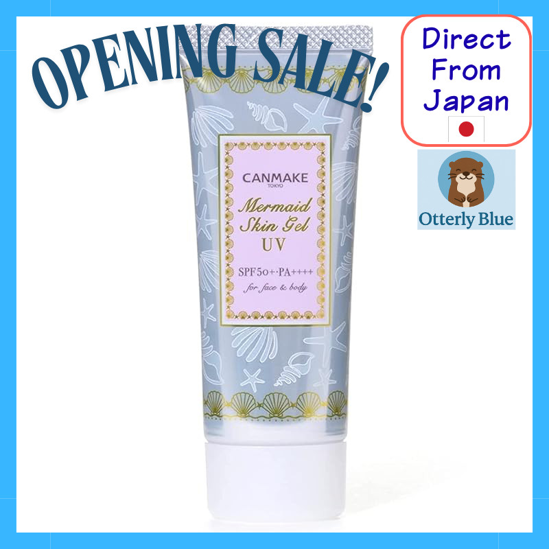 Canmake Mermaid Skin Gel UV C01 CICA Mint Sunscreen Gel SPF50+ PA ...