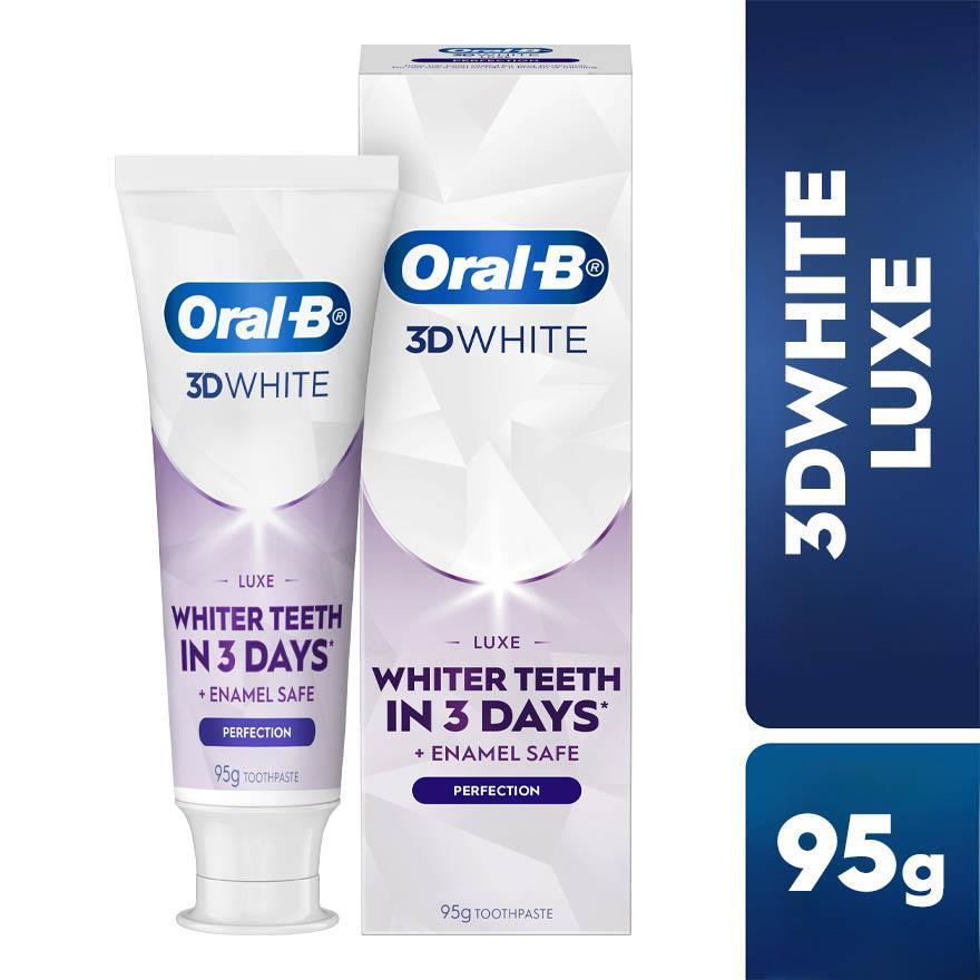 ORAL-B 3D White Luxe Perfection Toothpaste 95g | Shopee Malaysia