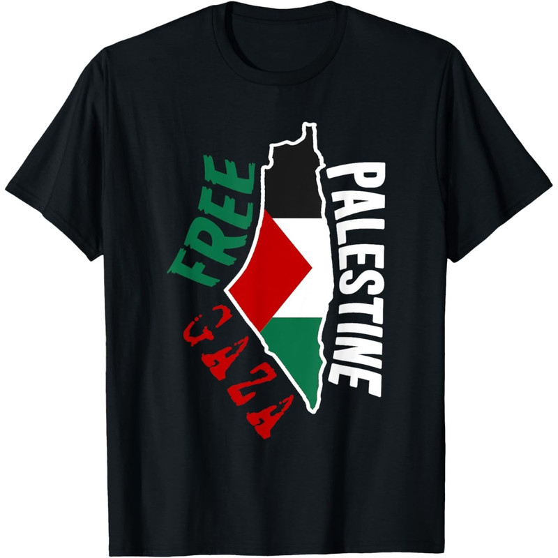 Free Gaza Palestine Save Gaza Solidarity T - Shirt 100% Cotton Unisex ...
