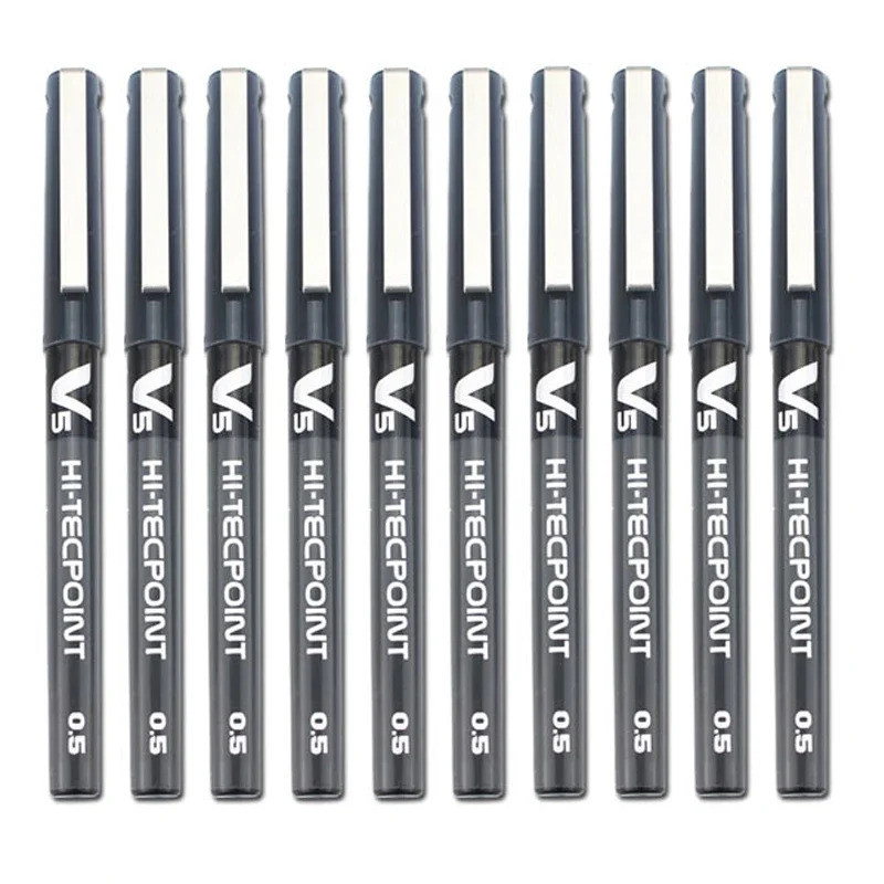 Set Pen Gel PILOT BX-V5 Petua Titik Halus 0.5MM Dakwat Licin berasaskan ...