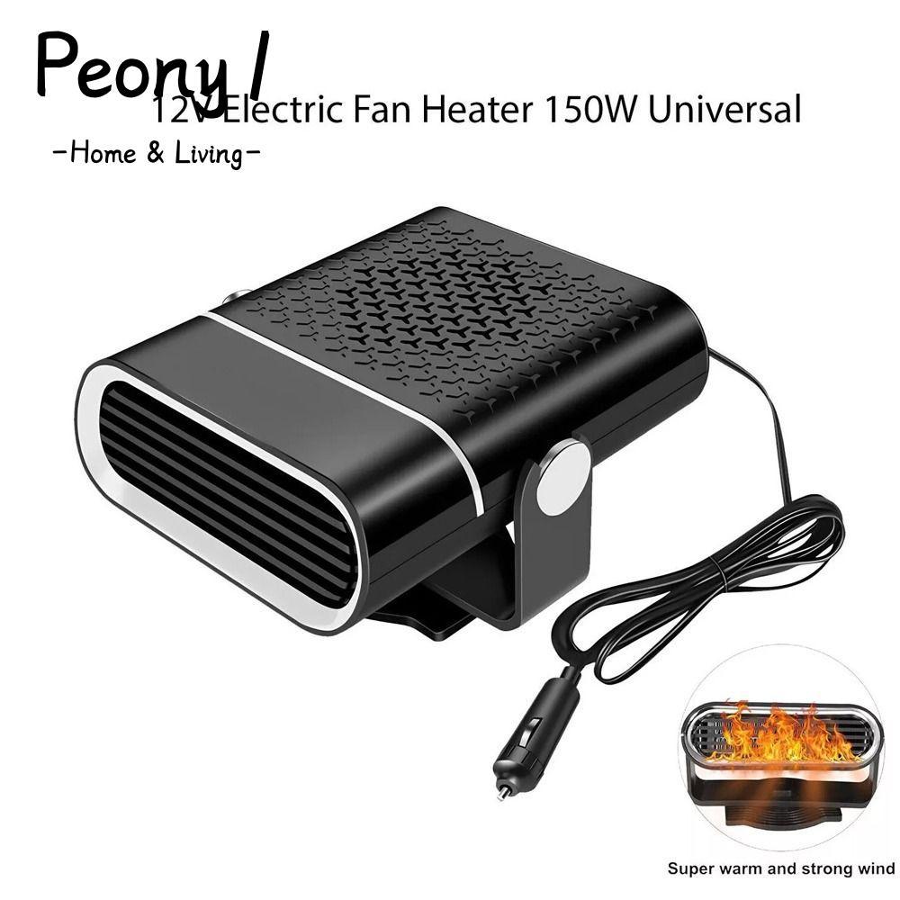 PEONY1 Car Heater Fan, 12V Portable Electric Heating Fan, 150W 2 In 1 ...