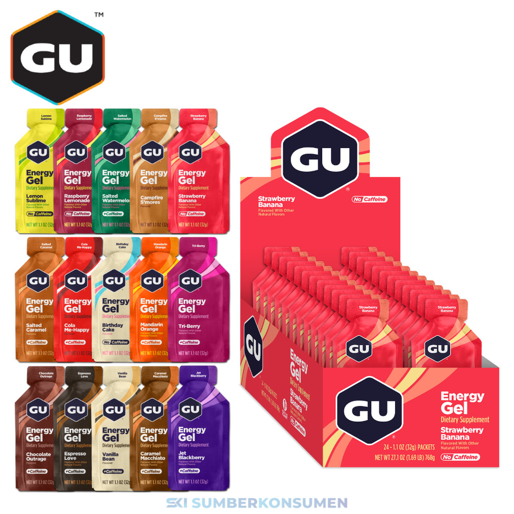 GU Energy Gel Original Box of 24 pcs | Shopee Malaysia