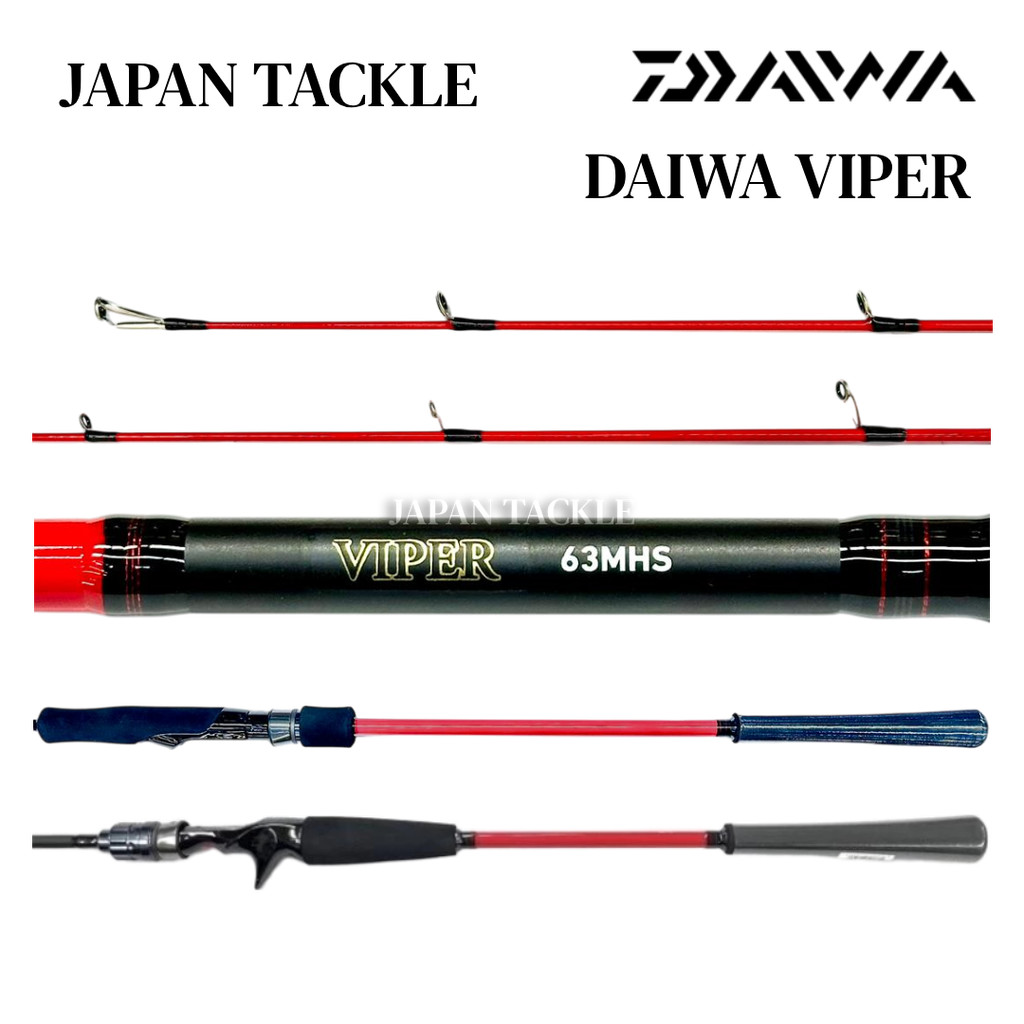 DAIWA VIPER JIGGING FISHING ROD (SPINNING/ BAITCASTING) | Shopee Malaysia