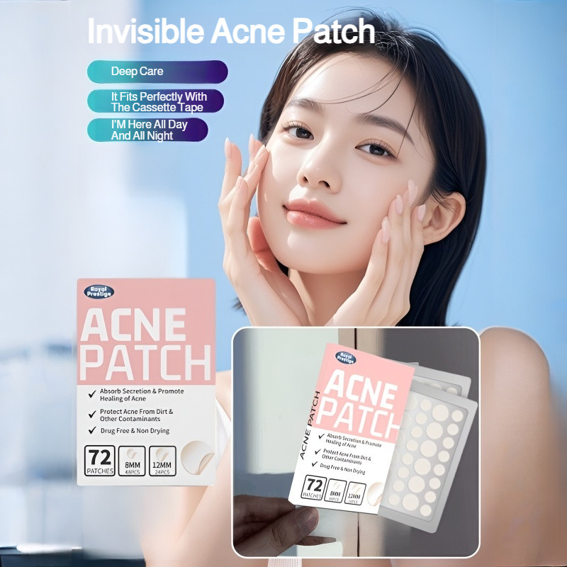 Salicylic Acid 72 Patches Particle Acne Patches Invisible Acne Scar And ...