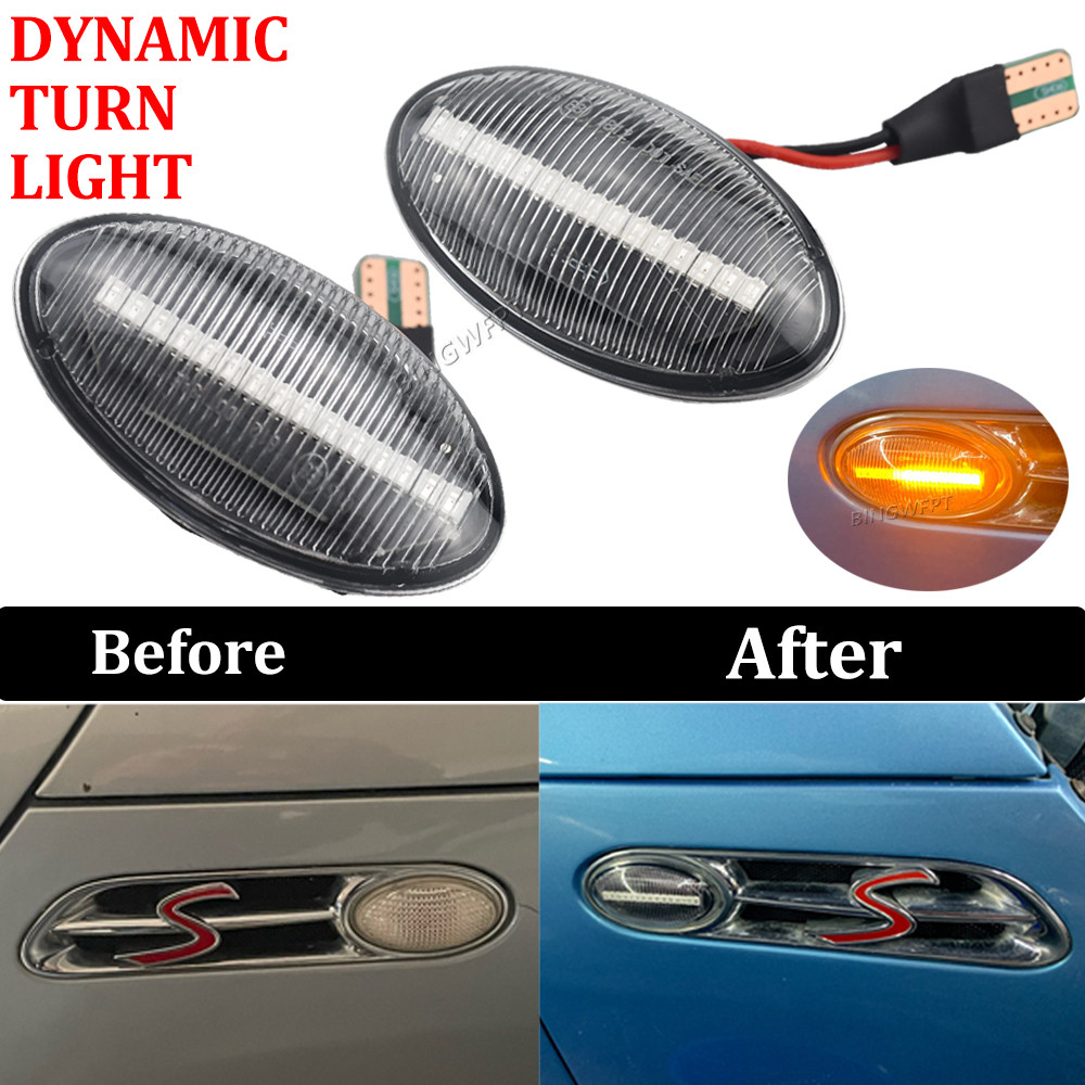 Dynamic LED Side Marker Light For BMW MINI Cooper R50 R53 2002-2006 For ...