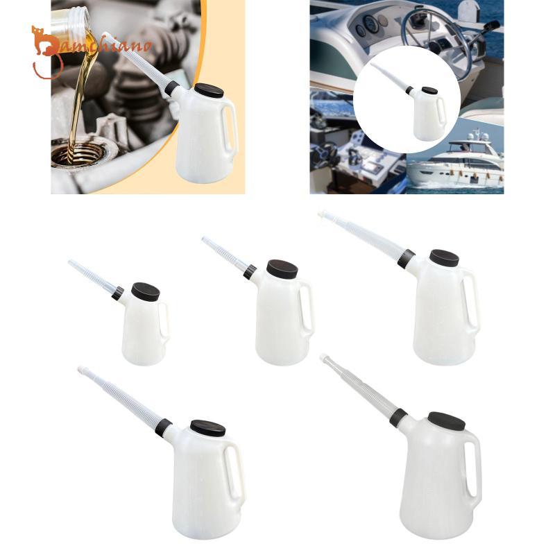 [Gamchiano] Oil Jug with Long Spout with Cap, Practical, with Scale ...