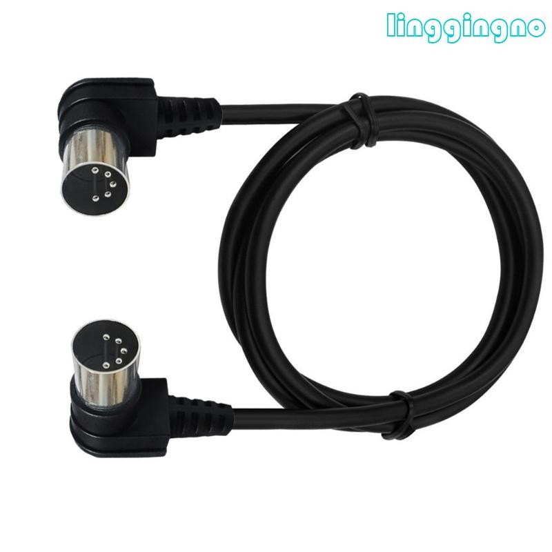 RR MIDI DIN Plug Cable Male Connector Adapter Extension Cord Wire 1m 1 ...