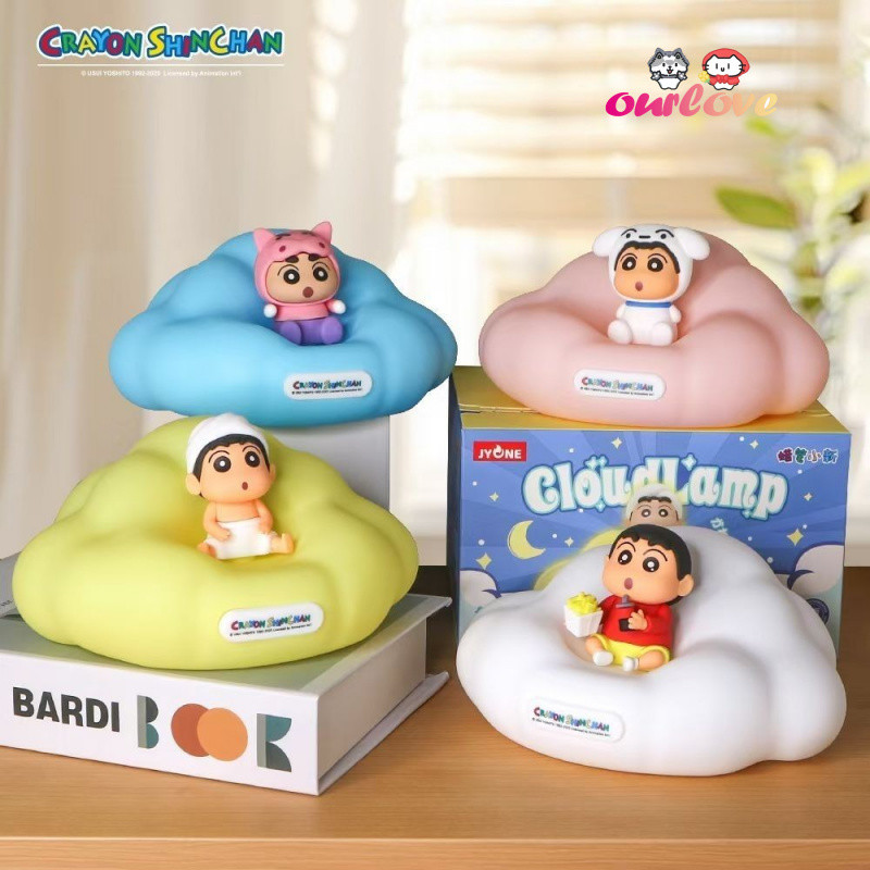 Fun Crayon Shin-Chan Cloud Paiping Lights Fun Cute Shin-Chan Cross ...