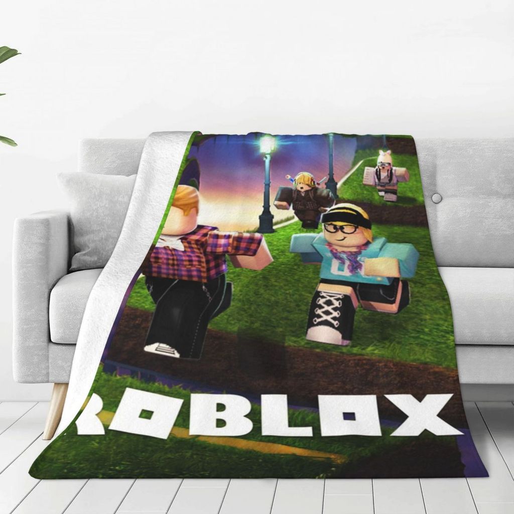 Get Robux Roblox Custom Blanket Ultra-Soft Micro Fleece Blanket Lovely ...