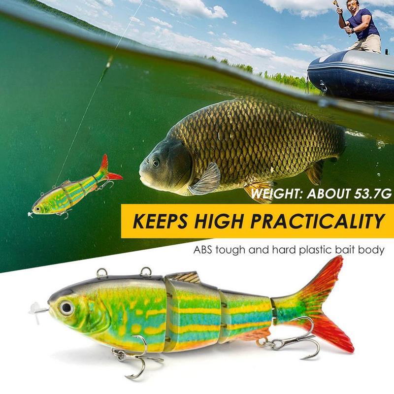 Smart Robotic Fishing Lure USB Rechargeable Self Swimming | Shopee Malaysia