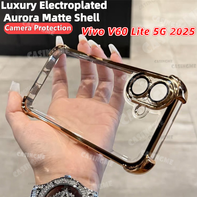 Vivo V60 Lite 5G 2025 Plating Len Protection Casing For Vivo V60 Lite ...