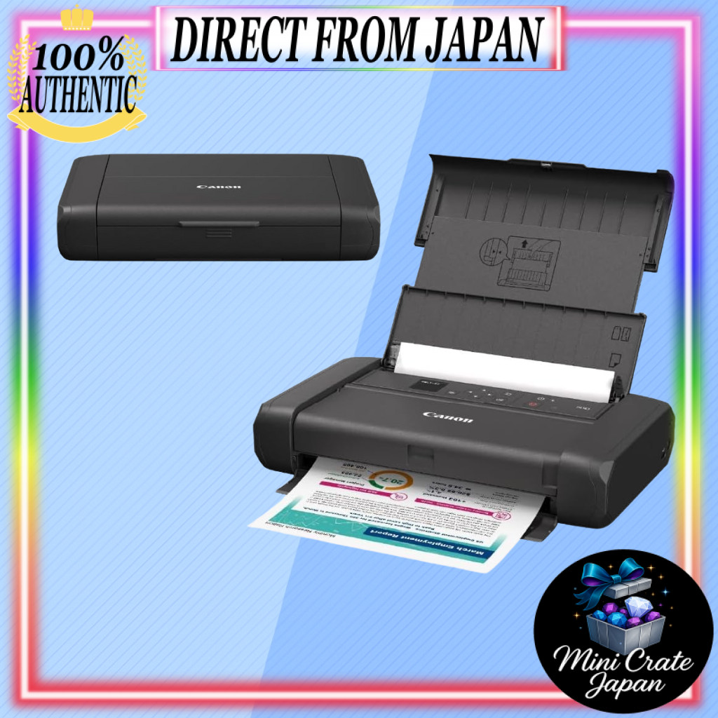 Canon Mobile Printer TR163 (A4/Compact/Wi-Fi 5GHz Compatible/5-Color Hybrid Ink) | Shopee Malaysia