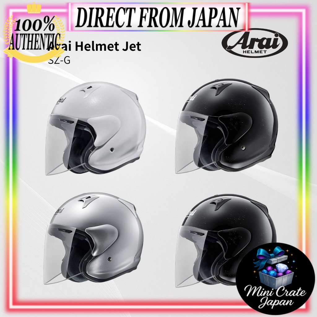Arai Jet Helmet SZ-G - Various Colors and Sizes | Shopee Malaysia
