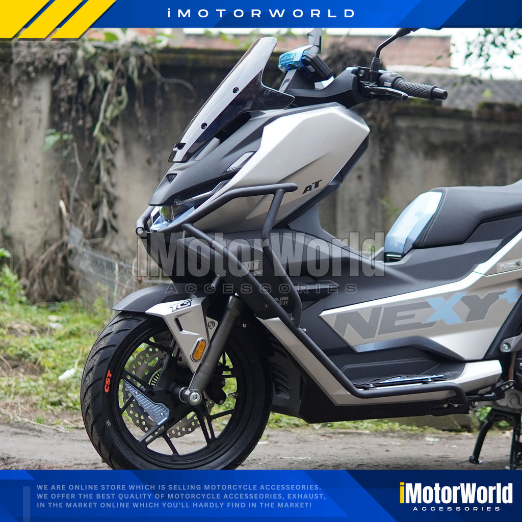WMOTO NEXY 180 NEXY+ Crash Bar Rear Carbon Steel Top box Bracket NEXY ...