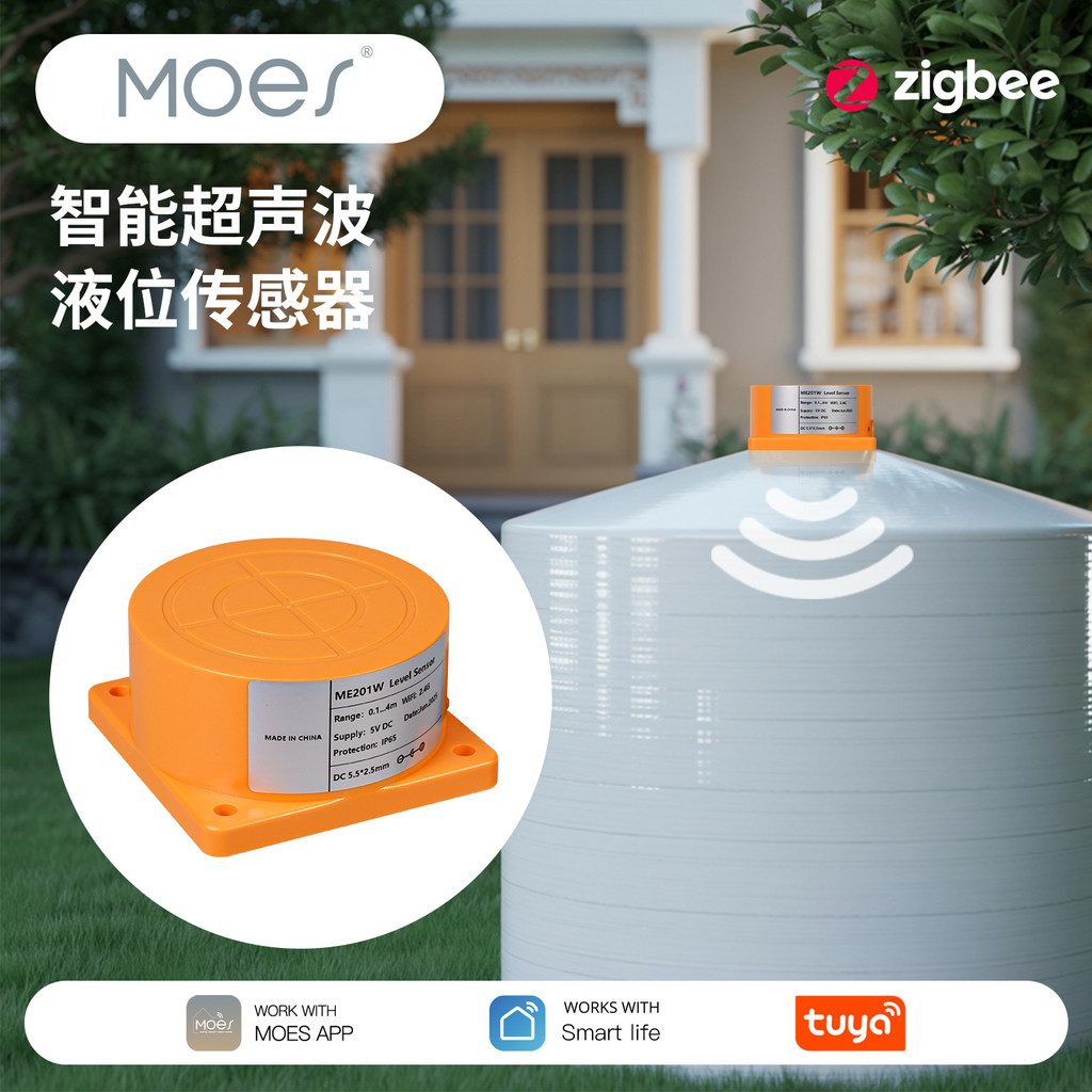 Penderia Paras Cecair Zigbee Tuya Apl Rumah Pintar Pengesanan Jauh ...