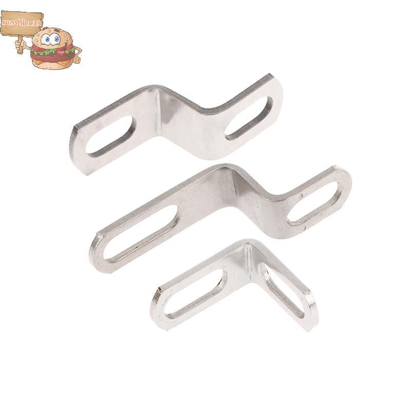 sun Motorcycle Exhaust Pipe Bracket Z/L-Shaped Stainless Steel Moto ...