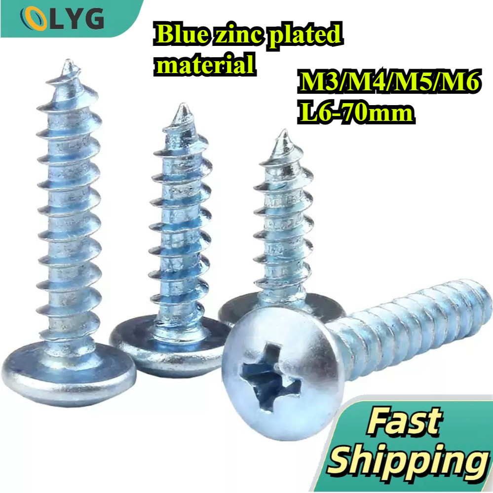 Round head wood screw self tapping screws/turnilyo/stove screw/body ...