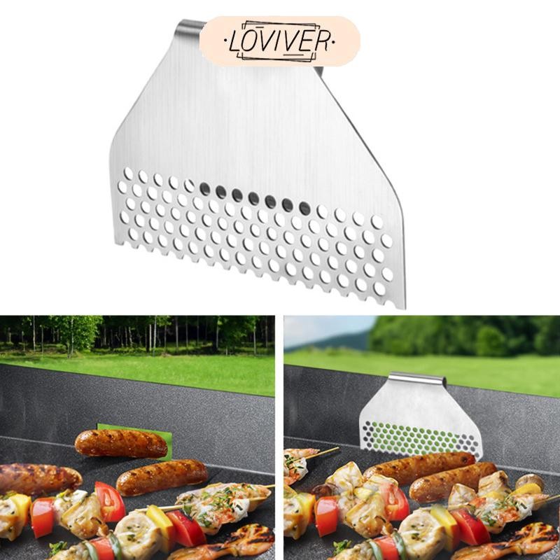 LOVIVER Grease Trap Griddle Grease Gate Flat Top Blocks Grease Blocker ...