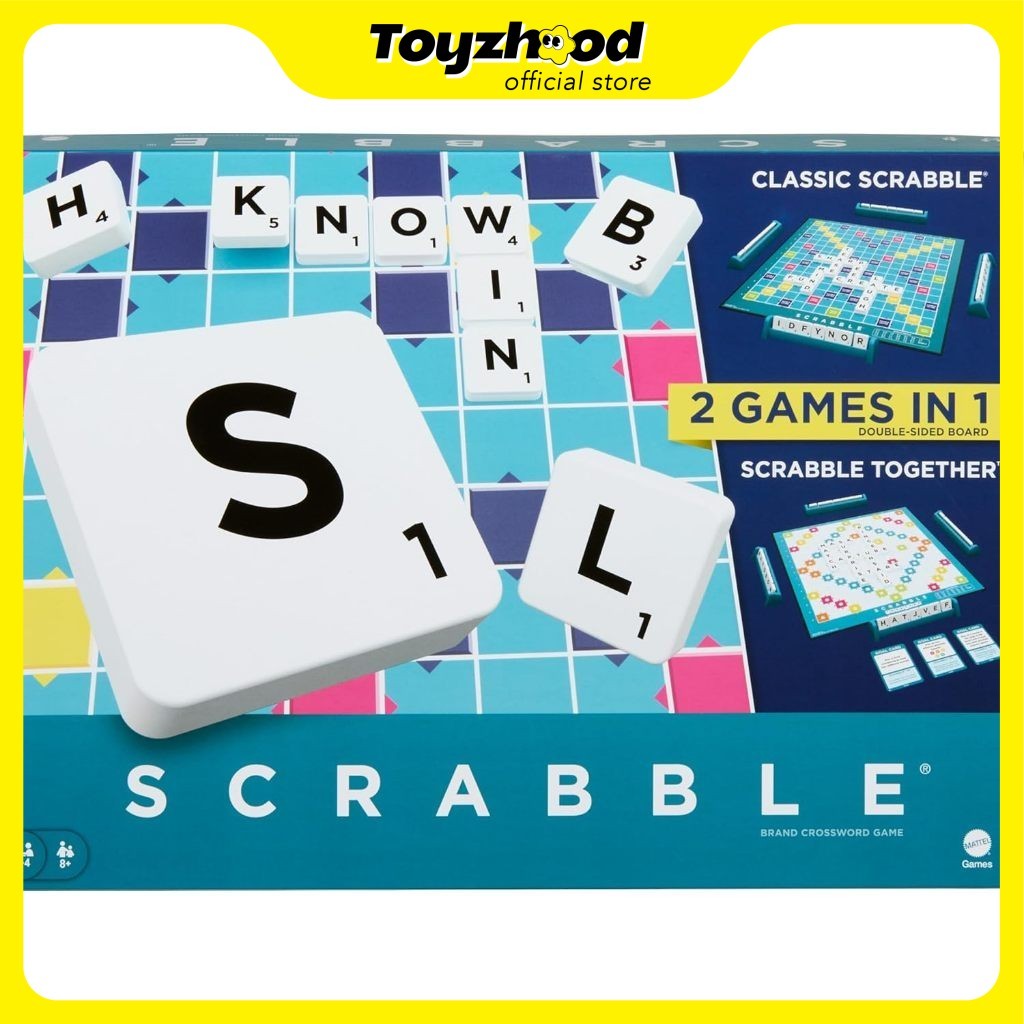 Permainan Papan - Scrabble Core Refresh (HWD43) | Shopee Malaysia
