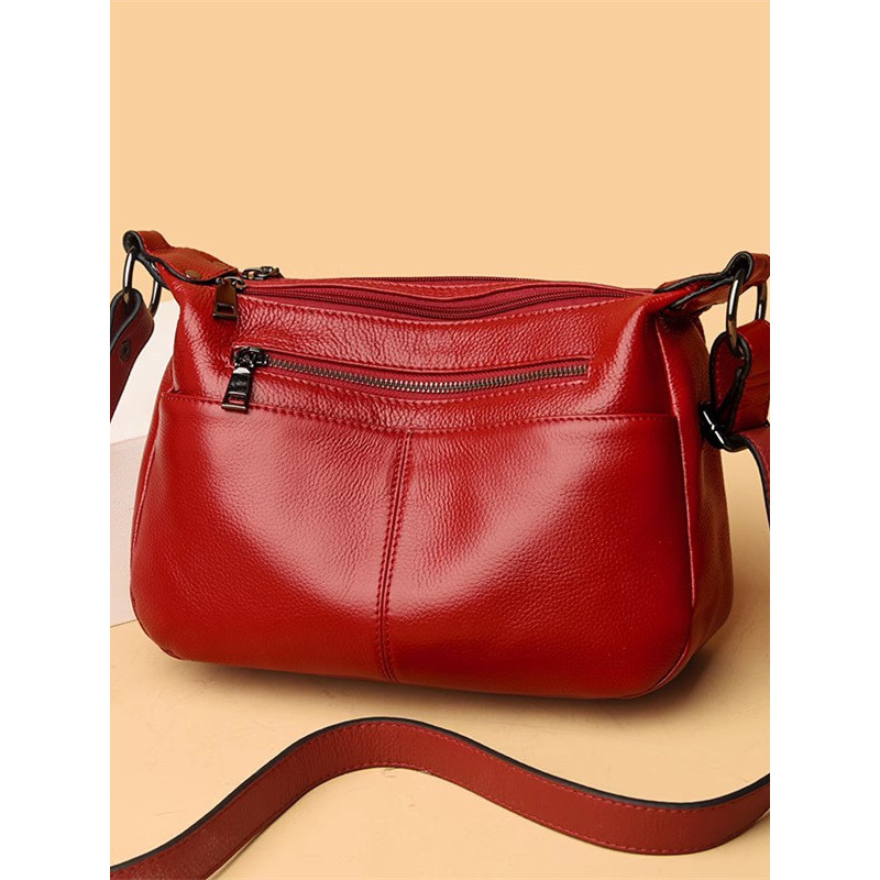 bag perempuan small tote bag Beg ibu pertengahan umur kulit lembu ...