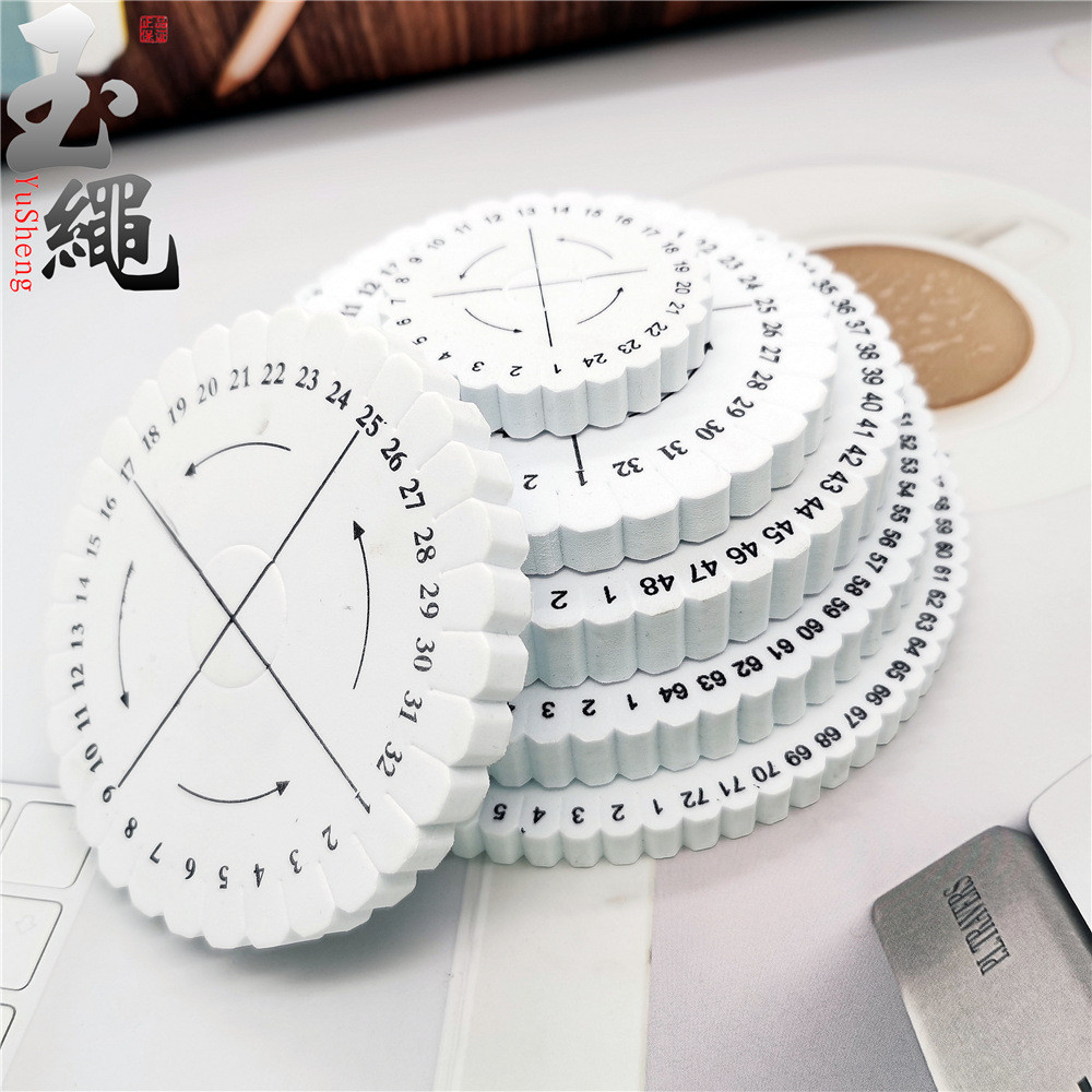 Disc Braider diy Hand-woven Disc Braider Eight-strand Rope Necklace ...
