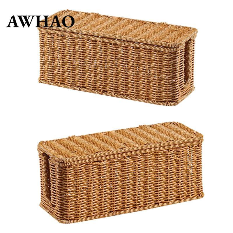 [AWHAO] Cable Management Box Cable Management Box Cable Organizing Box ...