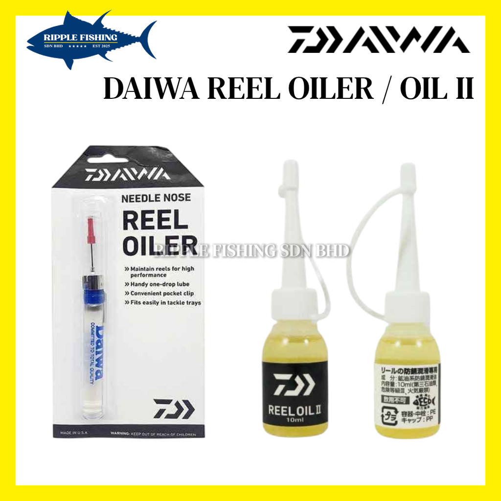 DAIWA REEL OILER / REEL OIL II (NEEDLE NOSE) | Shopee Malaysia