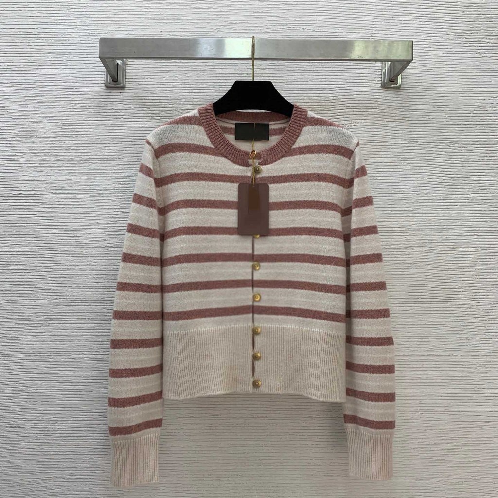 7PTN Loro LP Striped Sweater with Contrast Color - Elegant & Soft ...