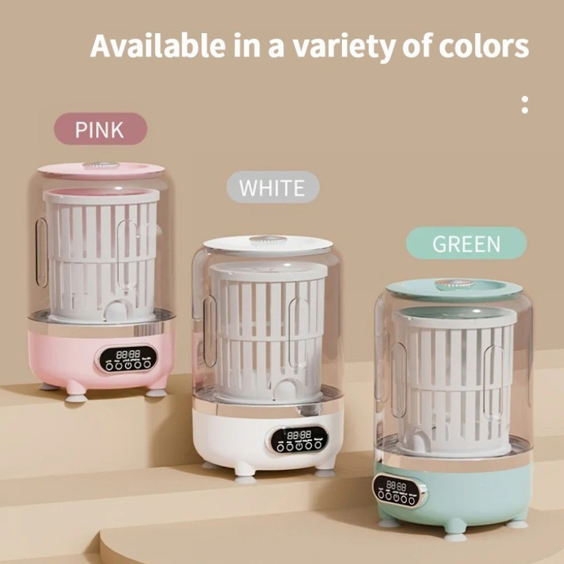 USB charging portable mini automatic washing machine can dehydrate, no ...