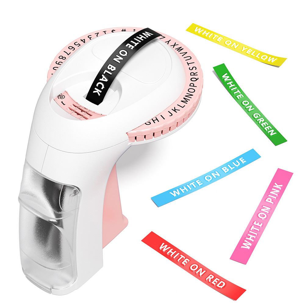 OmegaS 3D Embossing Label Maker Portable Handheld Label Printer with ...