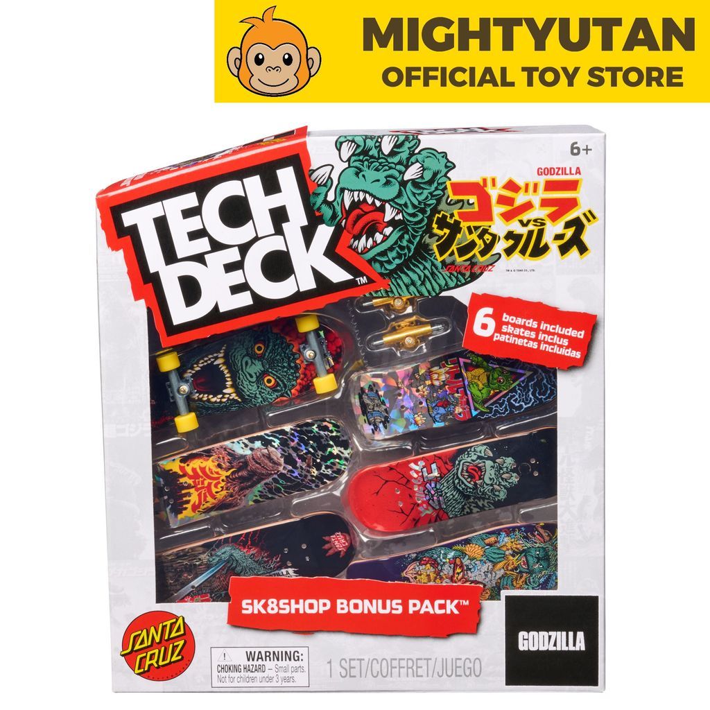 Tech Deck Sk8Shop Bonus Pack - Godzilla | Shopee Malaysia
