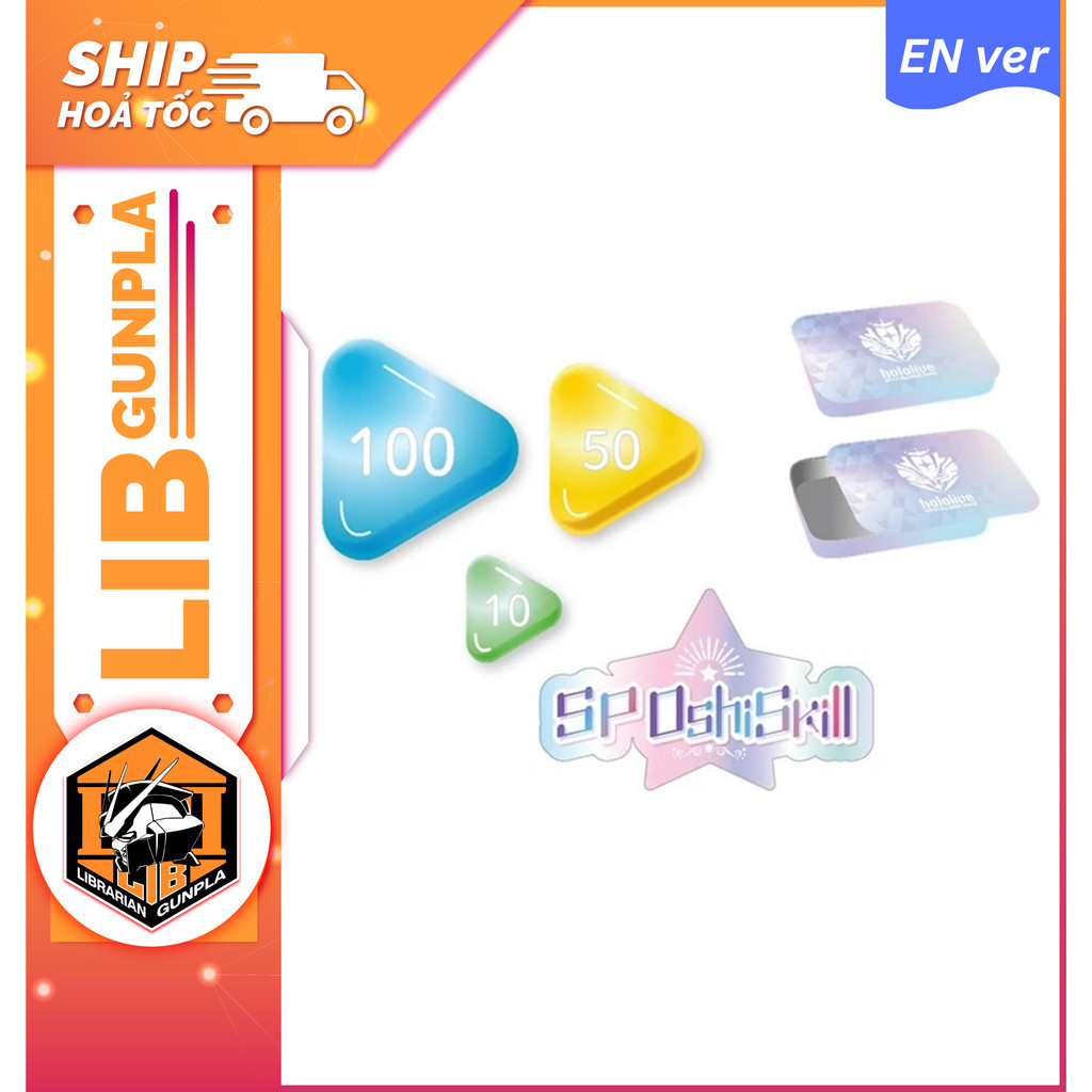 Hololive OCG - Official Accessories Official Marker Set & Dice Set - EN ...