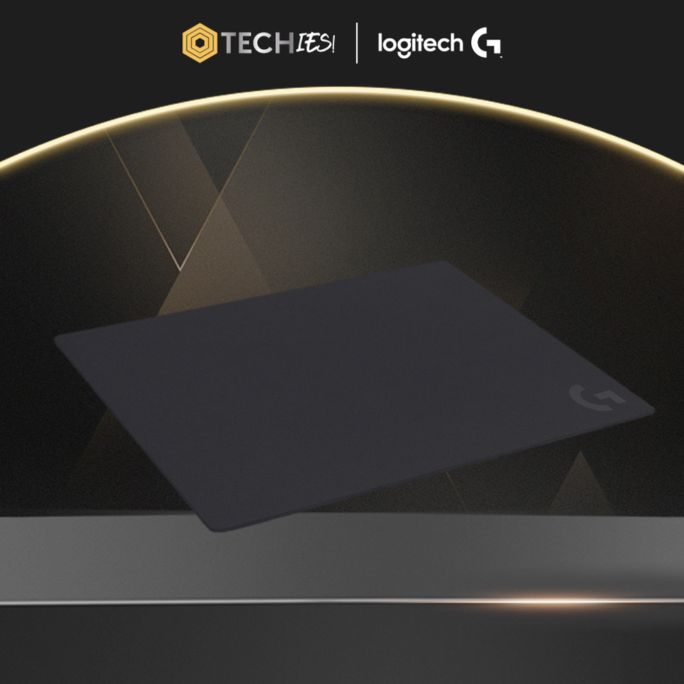 Logitech G640 Large Cloth Gaming Mousepad, Moderate Resistance, Rubber ...