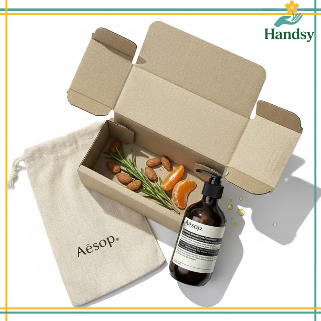 Aesop Andram Aromatic Hand Wash 500ml Hand Soap Gift Set + Pouch ...