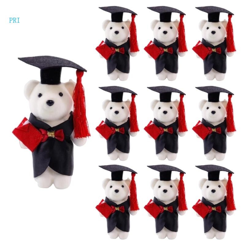 pri 10pcs Graduation Souvenir Foam Dolls Flower Bouquet Decoration for ...