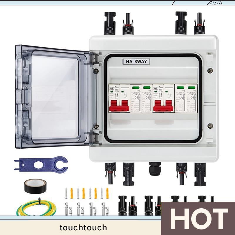 Multi-Layer Protection Solar Combiner Box, DC40A PV 2 Input 2 Output ...