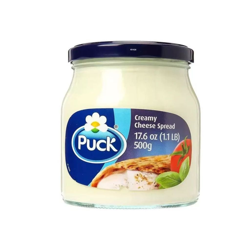 PUCK CREAM CHEESE Krim Keju Botol Sos Keju Sedia untuk Dimakan Taburan ...